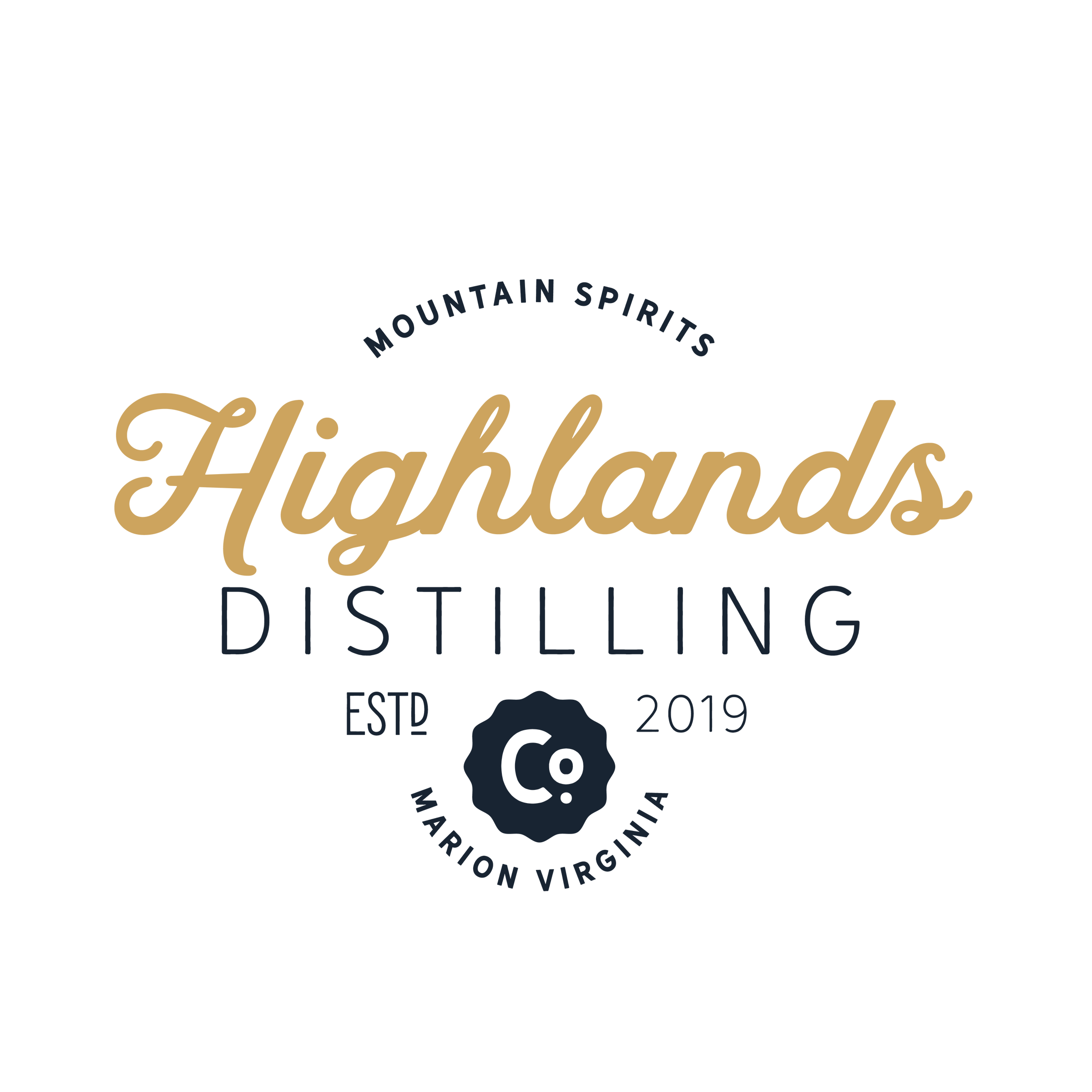 Highlands Distilling Company LLC Logo Highlands Distilling Company LLC Logo